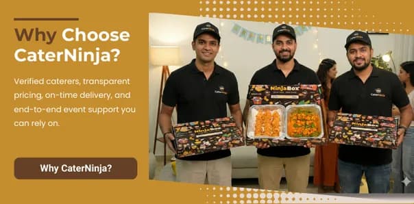 Caterninja provides online catering services